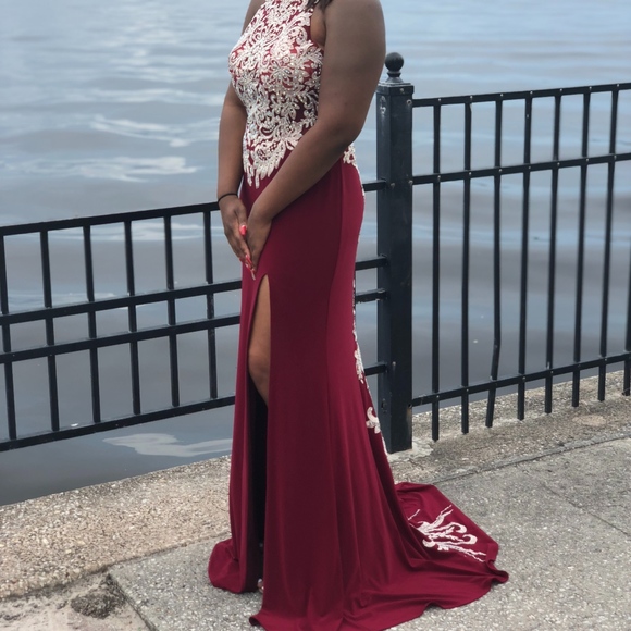 Dresses | Burgandy Prom Dressformal Gown | Poshmark